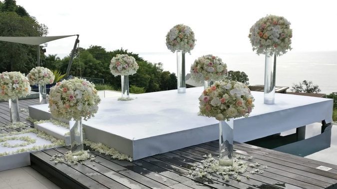 Wedding Flowers Phuket Setups