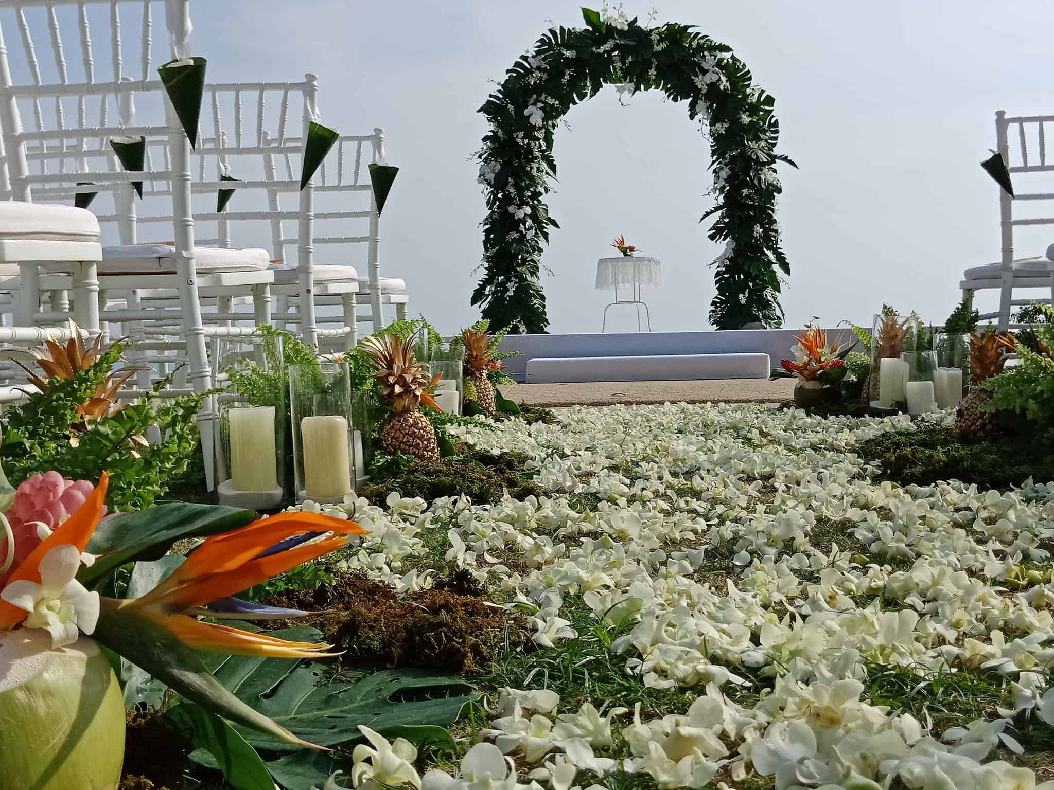 Wedding Flowers Setups - Wedding Flowers Phuket